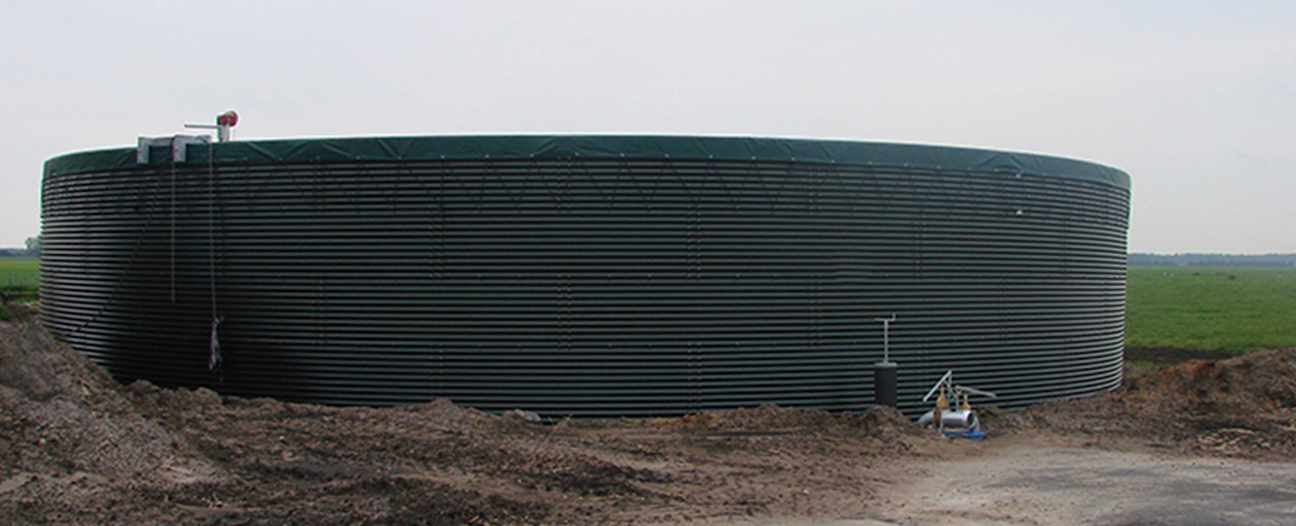 Slurry tank - Genap - galvanised steel / storage