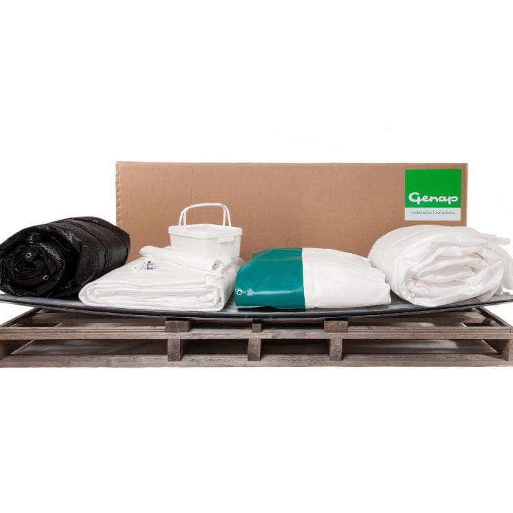 Water tank - Genap - mobile / steel / UV-resistant