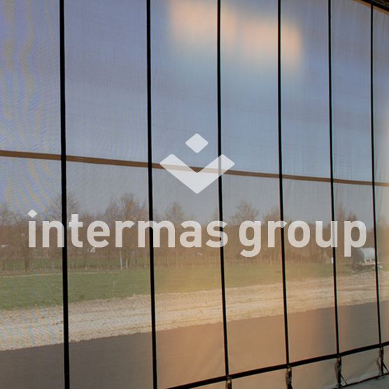 Wind protection netting - BVE 90 Series - INTERMAS - polyester / for ...