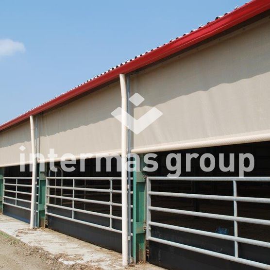 Wind protection netting - CELLOROULEUR® Series - INTERMAS - polyester ...