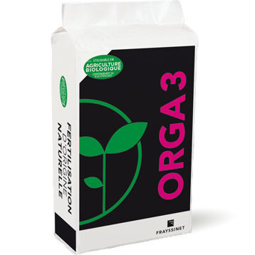 Organic fertilizer - ORGA 3 - FRAYSSINET - NPK / granular / powder