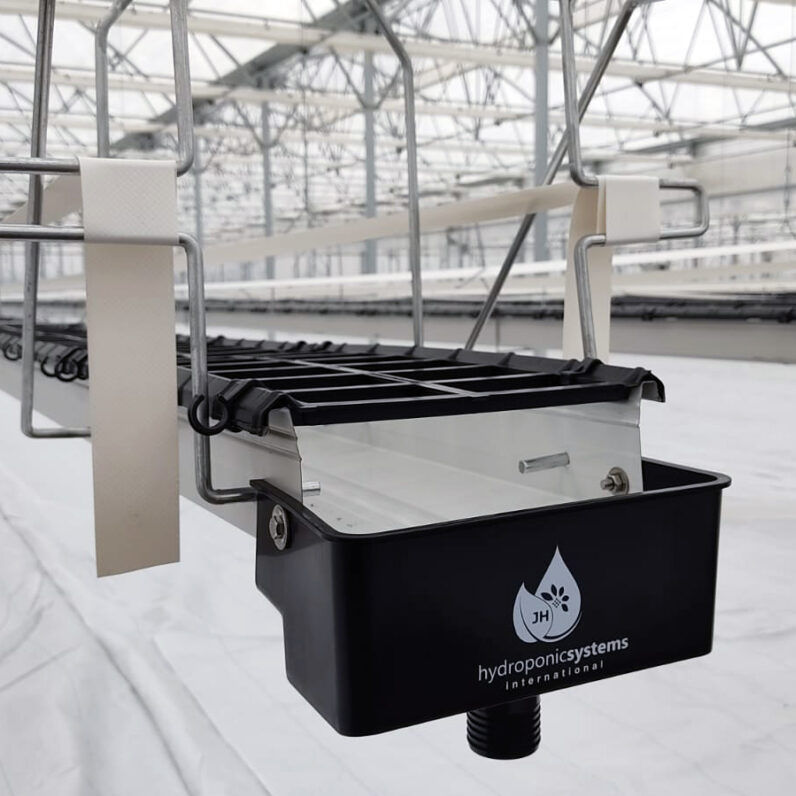 Metal irrigation gutter - HS - HYDROPONIC SYSTEMS INTERNATIONAL - U ...