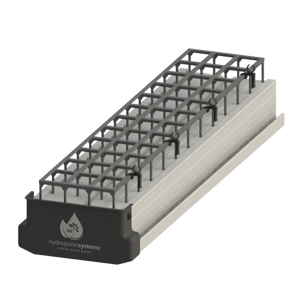 Gutter system with spacer - Gutter and Spacer System - HYDROPONIC ...