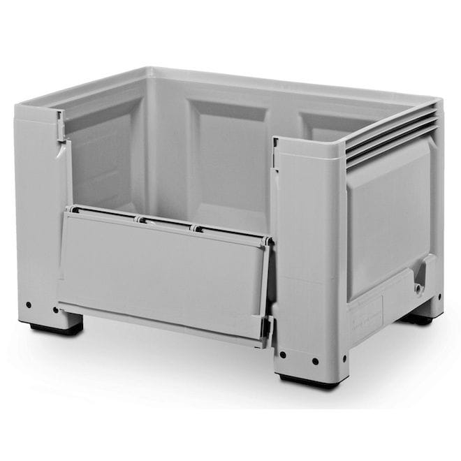 Plastic pallet box - 4403150 - SCHOELLER ALLIBERT - with lid