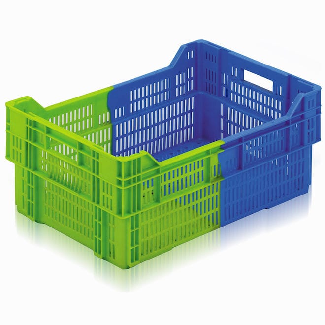 Vegetable box - 9692006 - SCHOELLER ALLIBERT - plastic / perforated ...