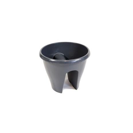 Plastic pot - 1BP27 - Bato Plastics B.V. - round / decorative