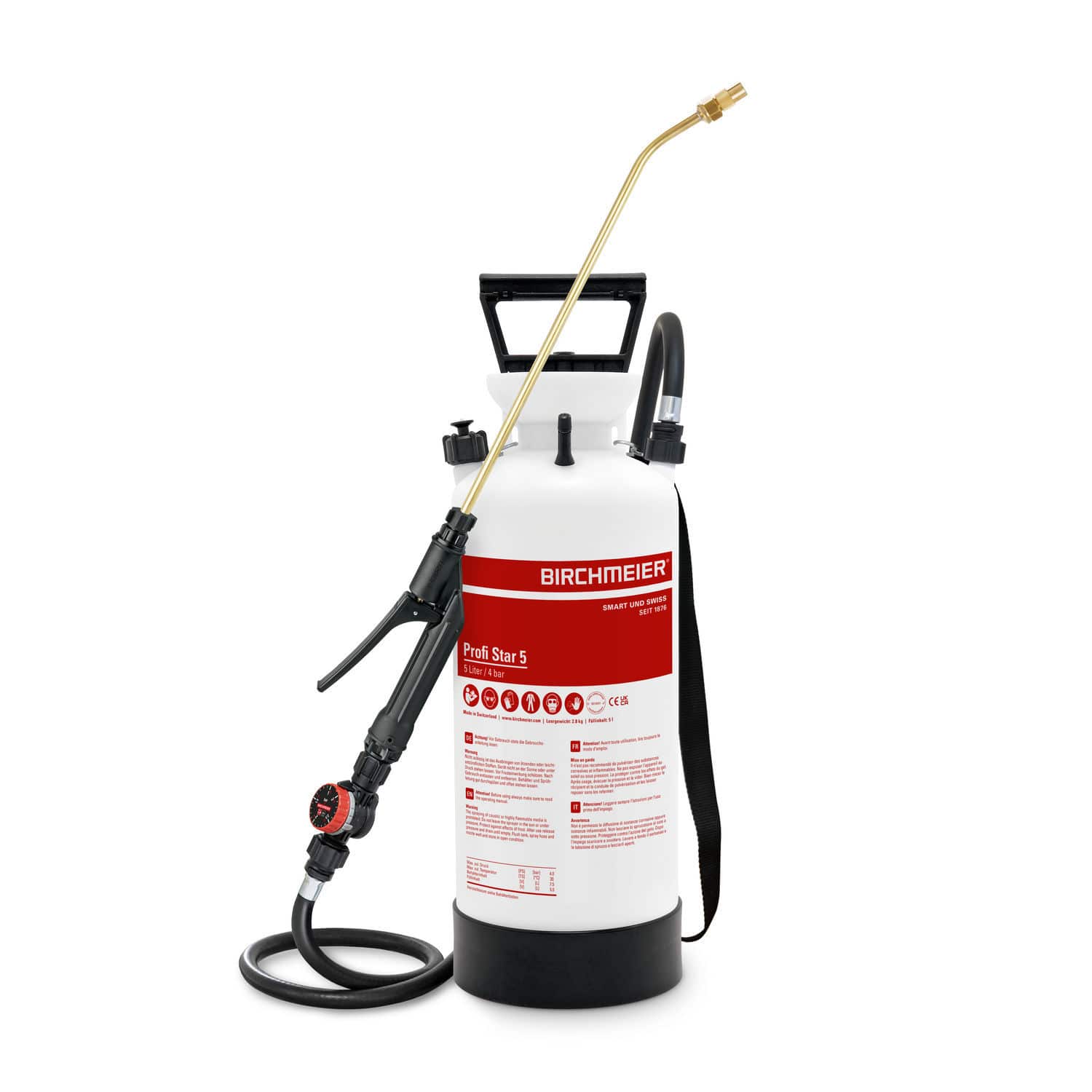 Hand pump manual sprayer - Profi Star 5 - Birchmeier Sprühtechnik AG - horticulture / small farm ...