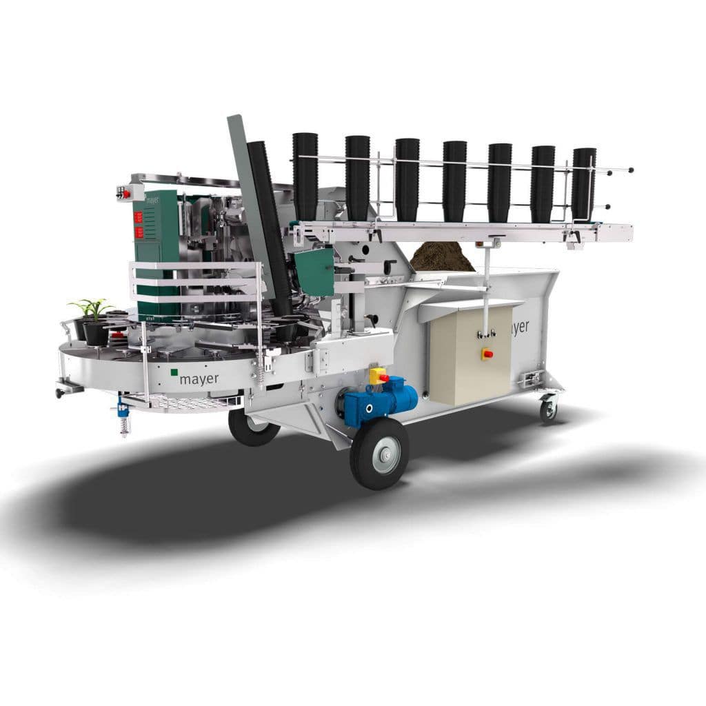 Automatic potting machine - TM 1010F - Mayer GmbH & Co. KG Maschinenbau ...