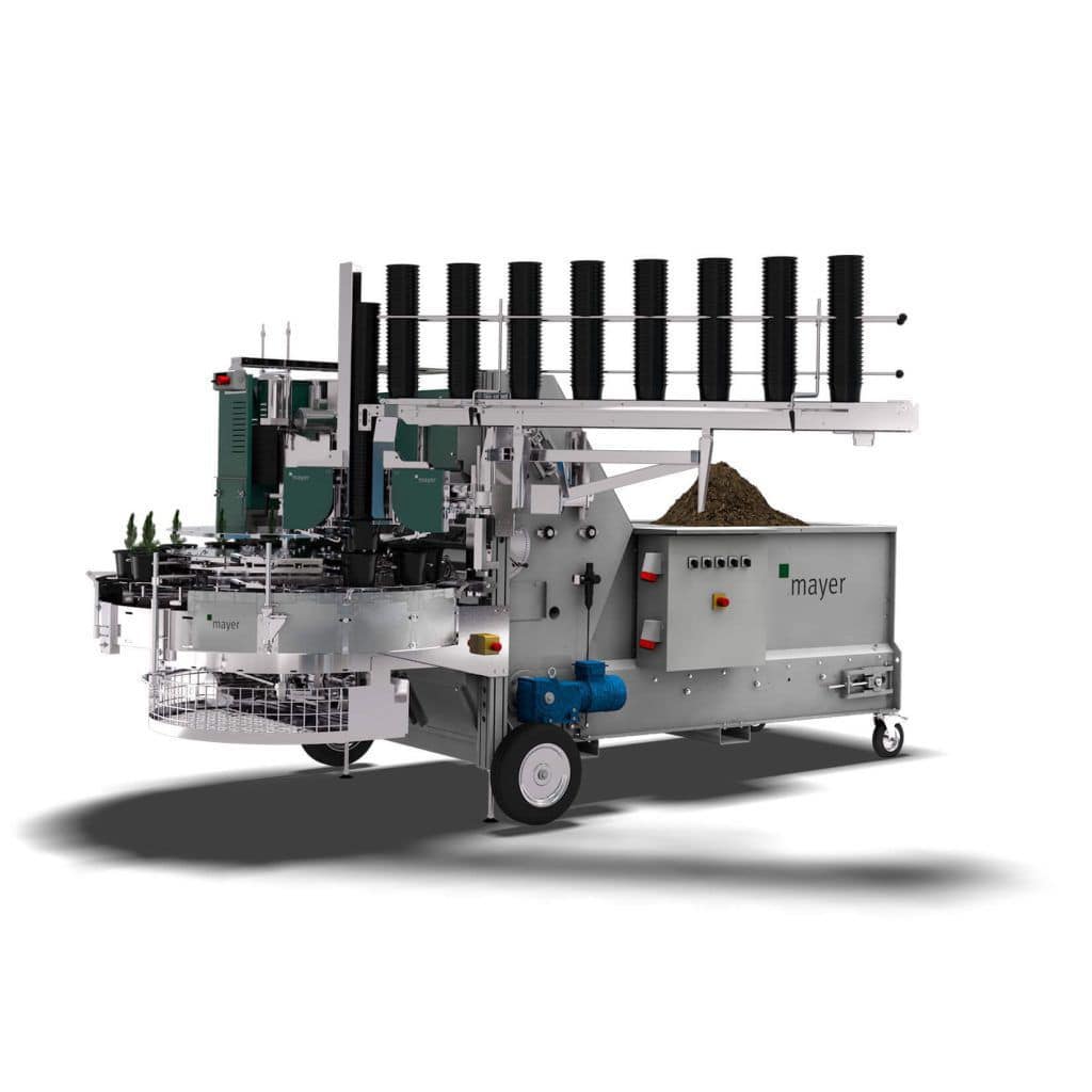 Automatic potting machine - TM 2400E - Mayer GmbH & Co. KG Maschinenbau ...