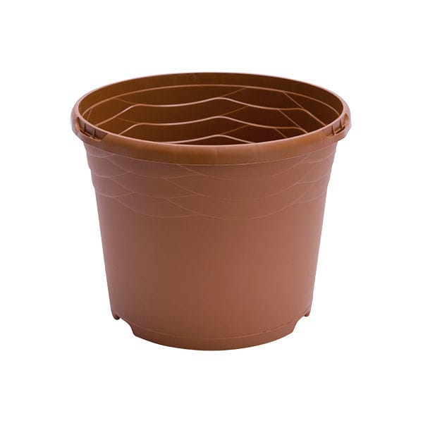 Plastic pot - AD17 - Thomsen S.A. - round / decorative