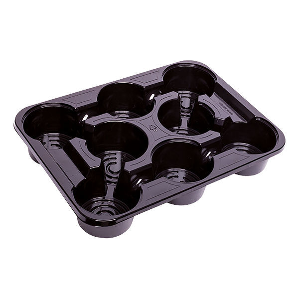 Plastic carry tray - 1008 - Thomsen S.A. - round