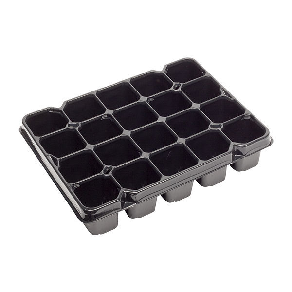 Plastic plug tray - 1468 HOBBY - Thomsen S.A. - reusable / square