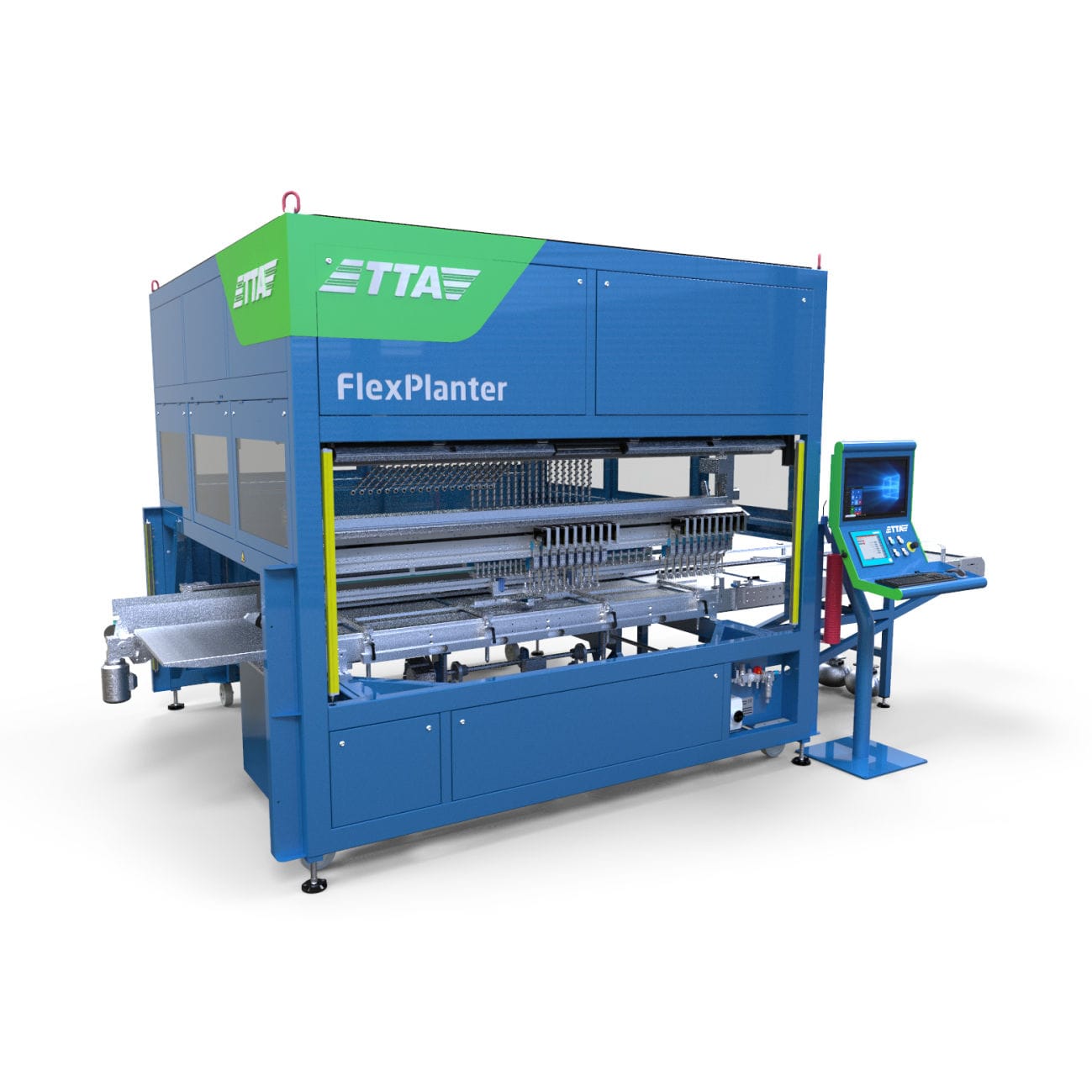 Tray transplanting machine - FlexPlanter - TTA Tuinbouw Technisch ...