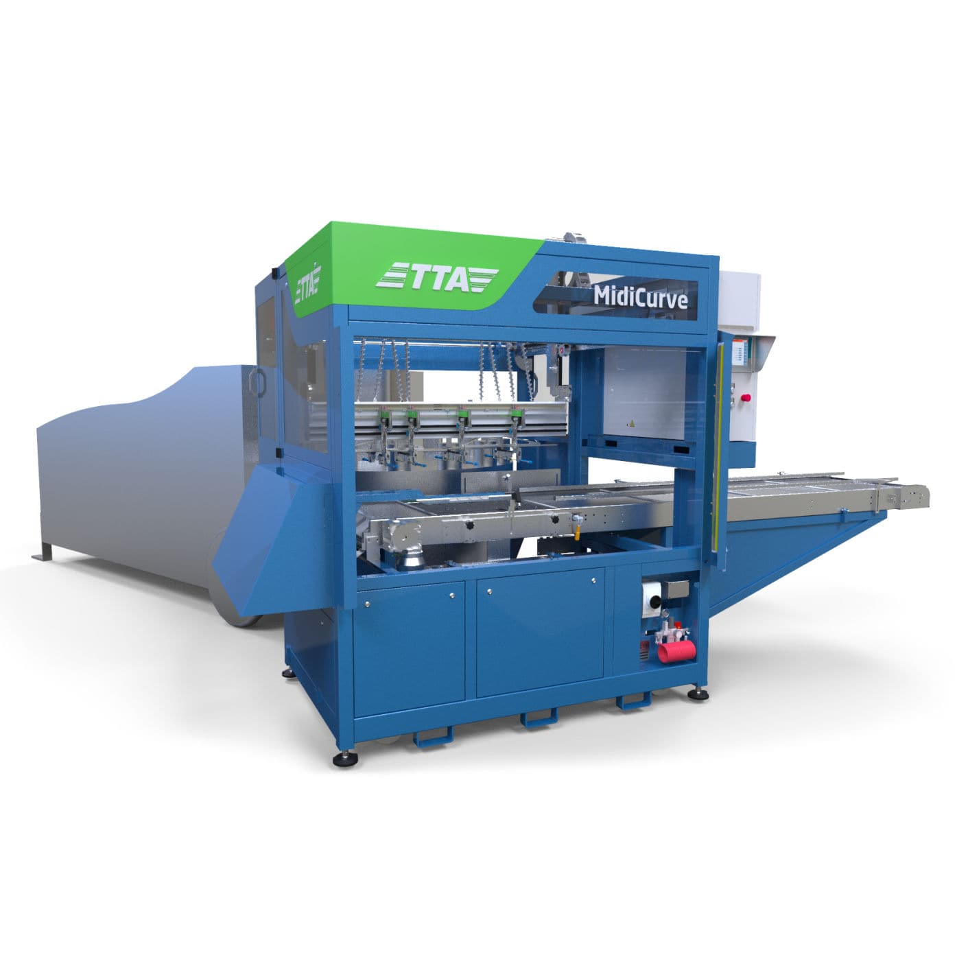 Tray transplanting machine - MidiCurve - TTA Tuinbouw Technisch Atelier ...