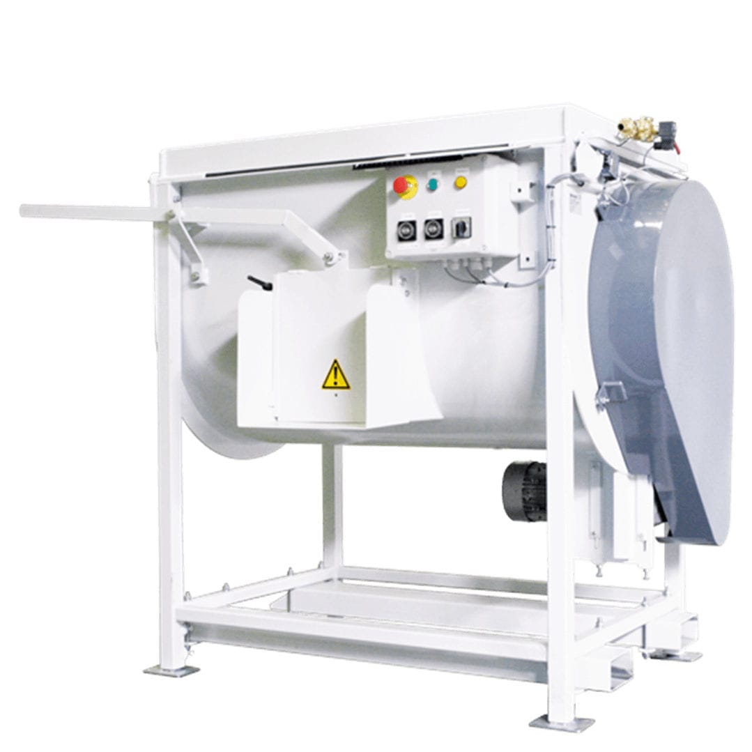 Stationary soil mixer - Buz-Mix - Visser Horti Systems - automatic