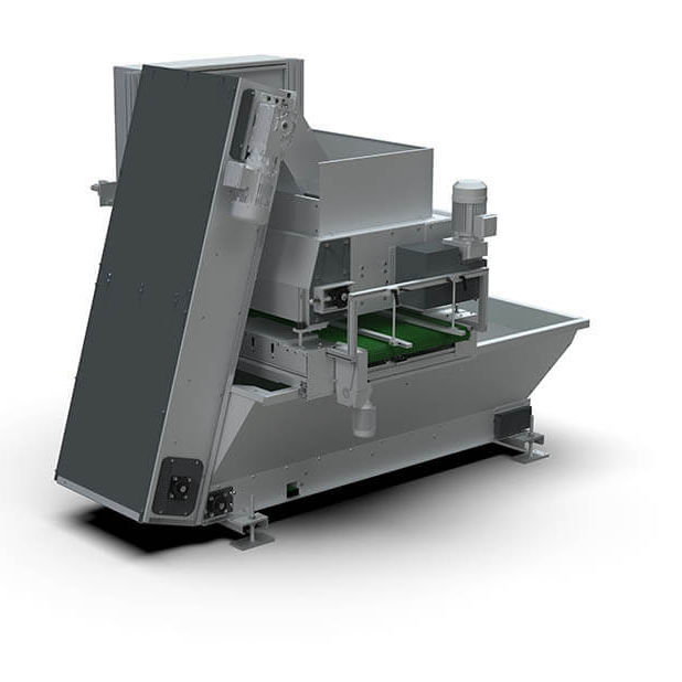 Automatic tray filler - VTF - Visser Horti Systems - with template