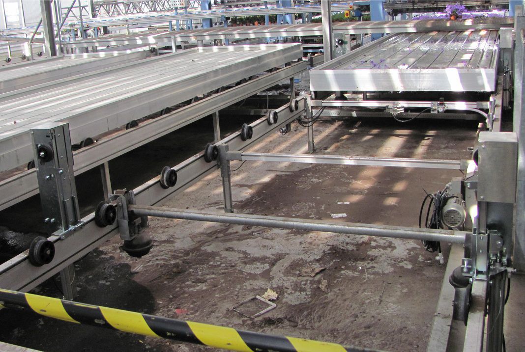 Container conveyor - Logiqs BV - roller