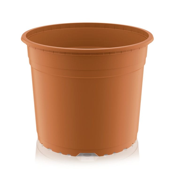 Recycled plastic pot - VCD series - Pöppelmann GmbH & Co. KG - round ...