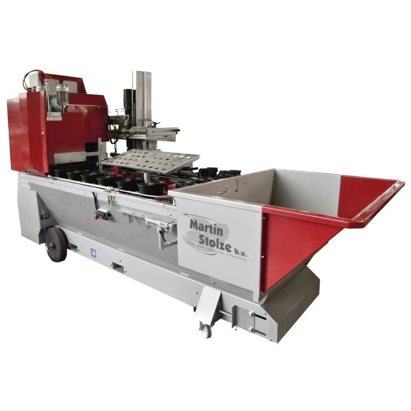 Automatic pot filling machine - Martin Stolze 3030 - AgriNomix LLC