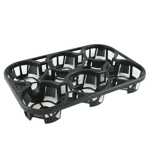 Plastic carry tray - IMT630-6B - Ainong USA Corporation - round