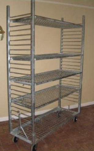 Greenhouse transport cart - FTK1 - Ellis Products Inc Mitchell - shelf ...