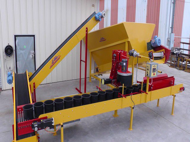 Semi-automatic pot filling machine - EZ - Ellis Products Inc Mitchell