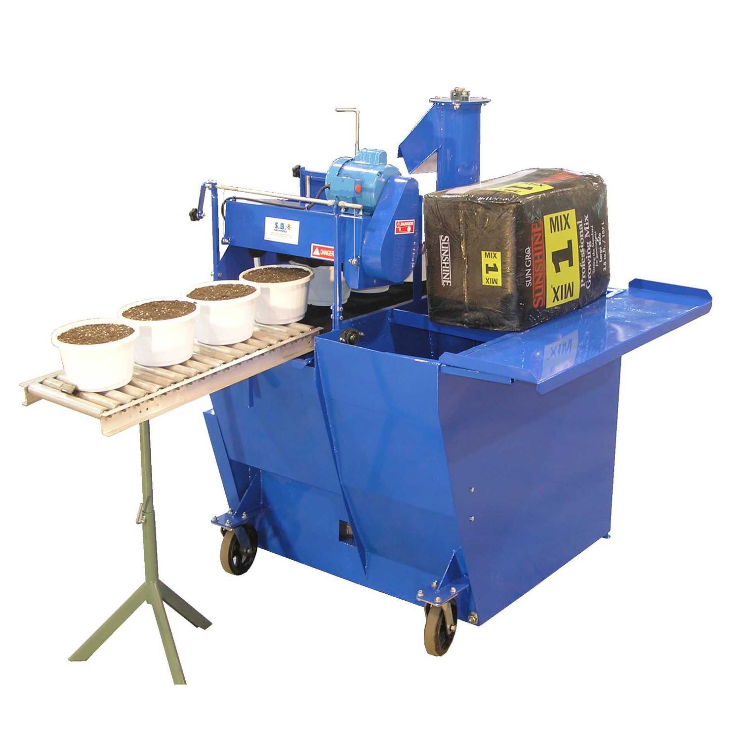 Automatic tray filler - SB06 - Machinerie SB Inc