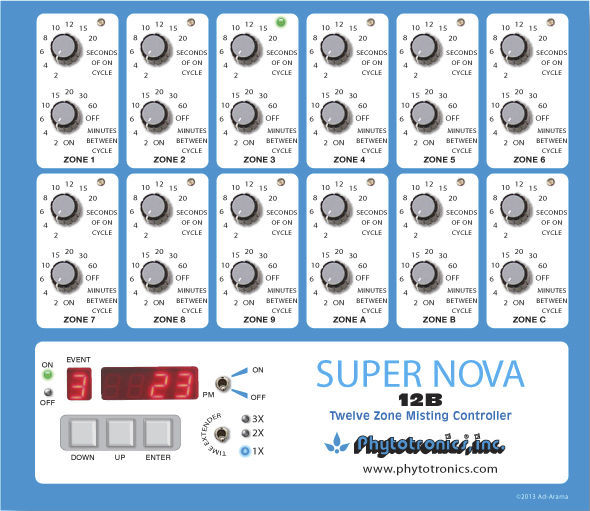Greenhouse climate controller - Super Nova 12B - Phytotronics Inc - for ...