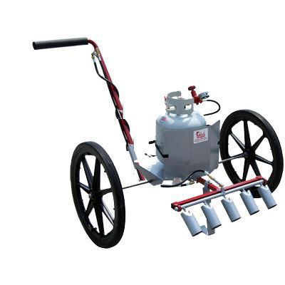 Flame weeder - GF-2011 - Flame Engineering, Inc. - walk-behind / for organic farming