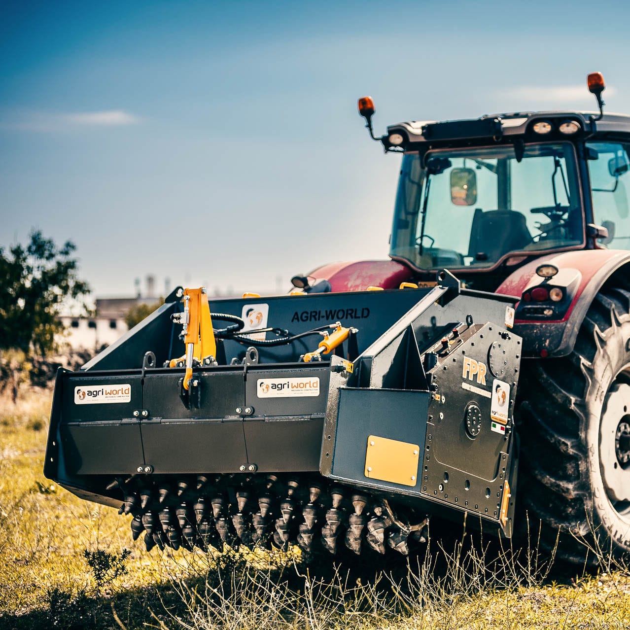 Rock cutter - FPR SERIES - AGRI WORLD Srl