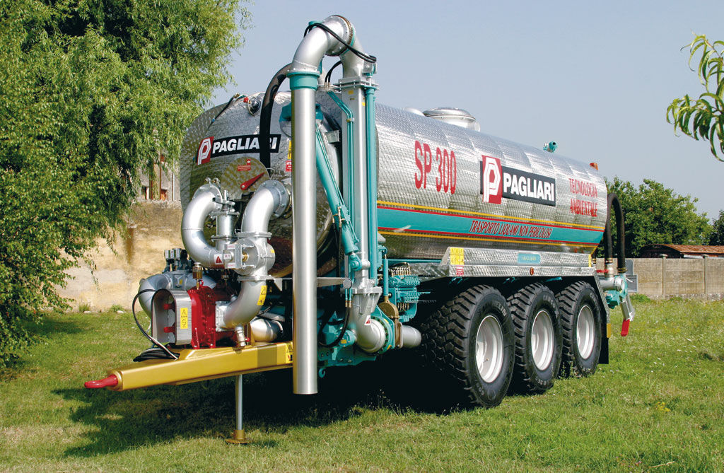 3-axle slurry tanker - AL.PA.CAR Srl - towed / self-propelled