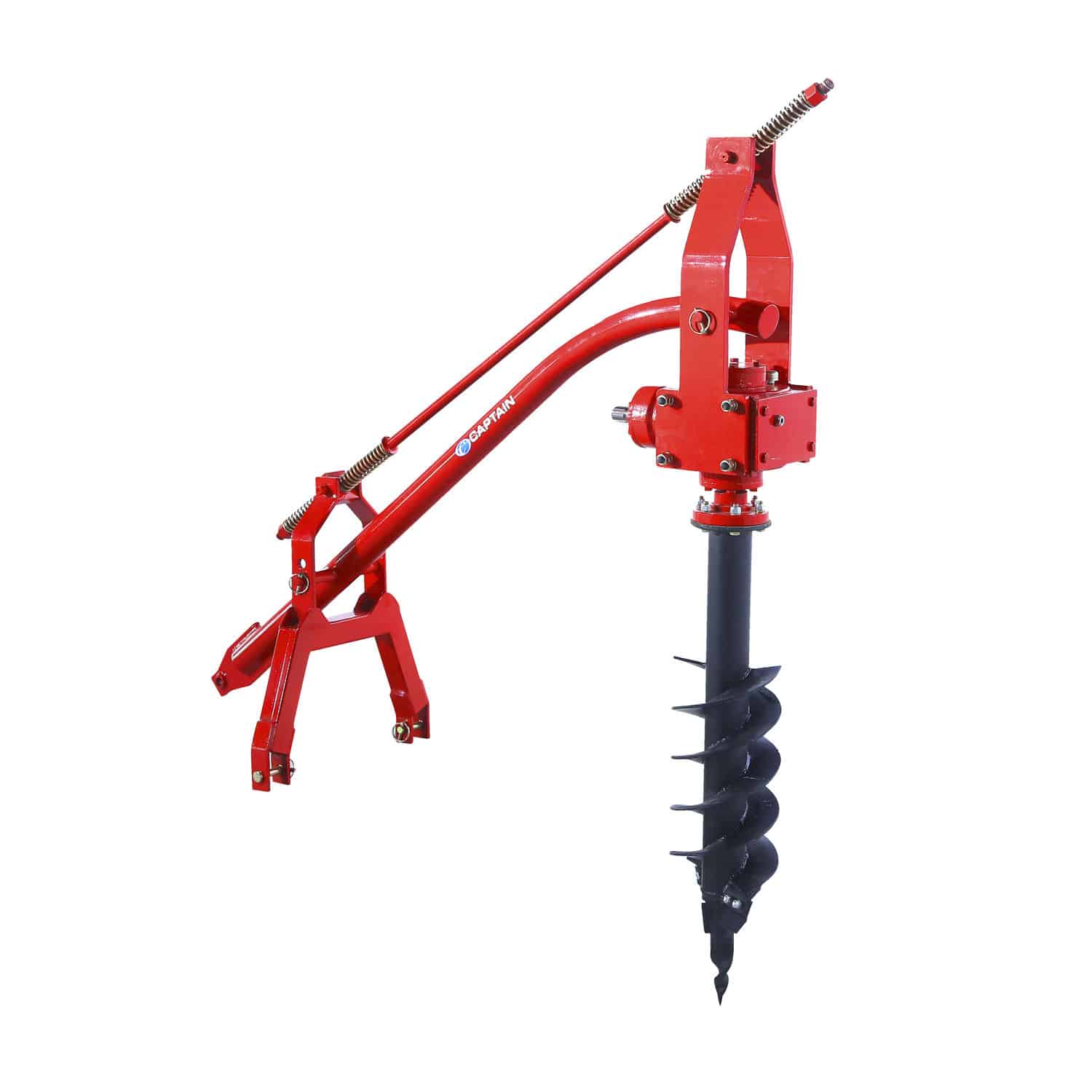 Hydraulic post hole auger - CAPTAIN TRACTORS PVT. Ltd - 3-point hitch / tractor-mounted