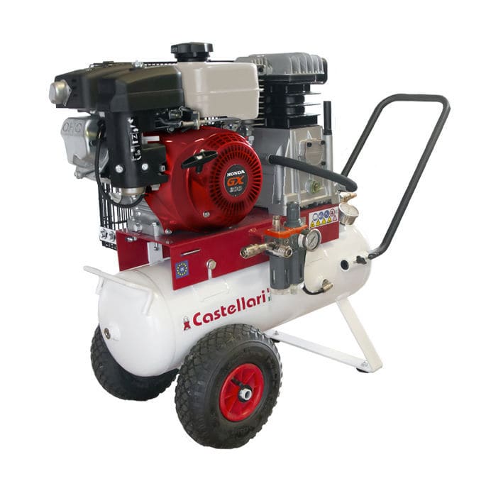 Air compressor - A 550 series - CASTELLARI Srl - mobile / gasoline engine
