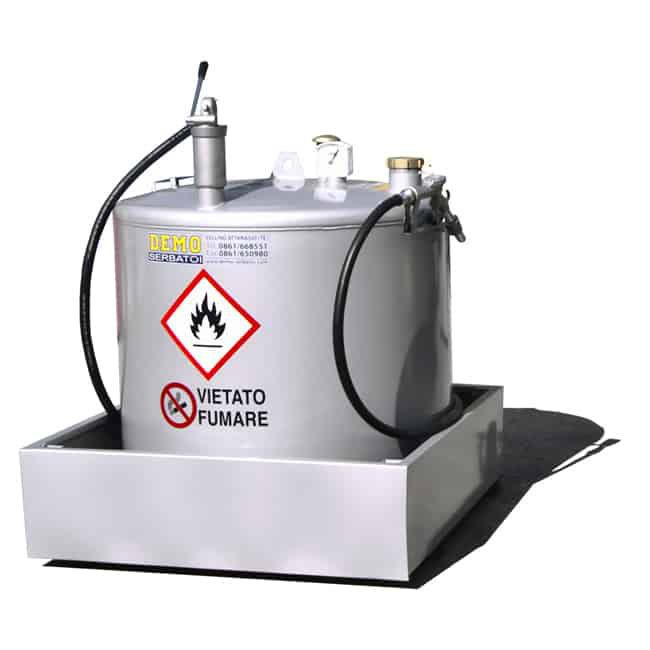 Fuel tank - MINI 500 - DEMO SERBATOI - diesel fuel / aluminum / storage