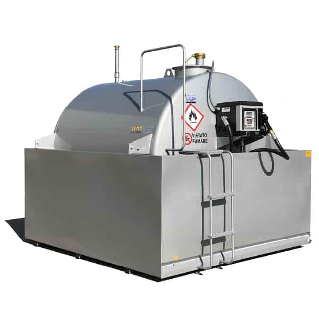 Fuel tank - CUBE70 B.SMART - DEMO SERBATOI - diesel fuel / mobile / steel