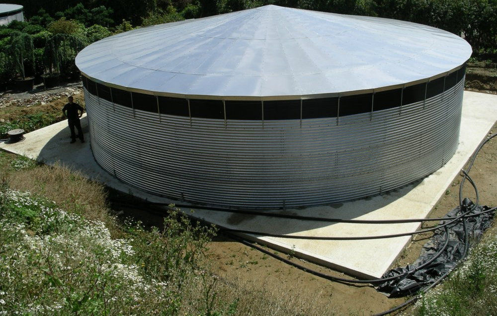 Water tank - Evenproducts Ltd - open / steel / storage
