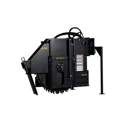 Single-wheel ditcher - MWS 630 - MAKBRENT - for skid steer loaders / mini