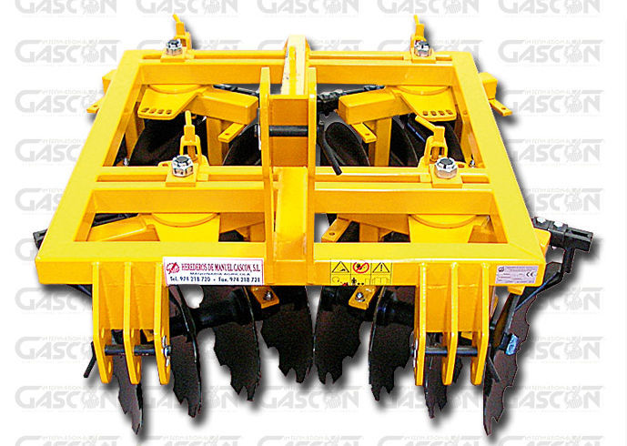Trailed disc harrow - NERO - GASCON INTERNATIONAL - 2-section / for ...