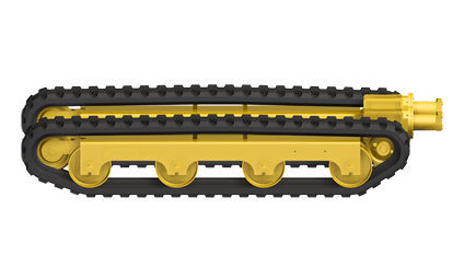 Excavator track - G0,5 SERIES - GEMMO GROUP Srl - for transporters / rubber
