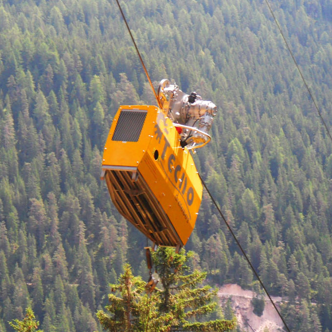 Forestry hoist carriage - Tecno Plus - GREIFENBERG TELEFERICHE Sas ...