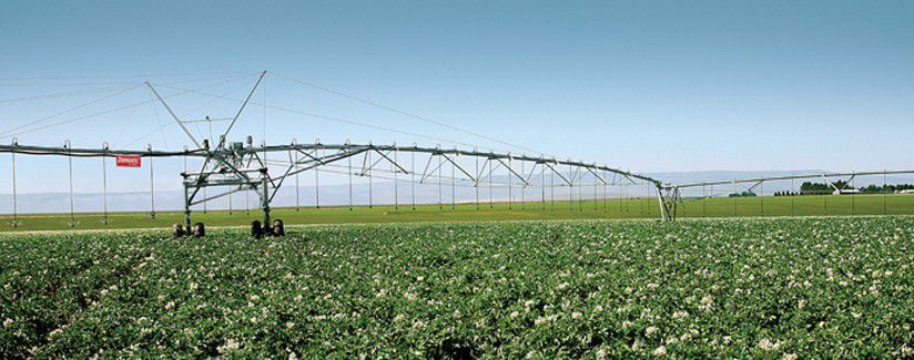 Center irrigation pivot - 9500CC - LINDSAY EUROPE SA - mobile / wheel ...