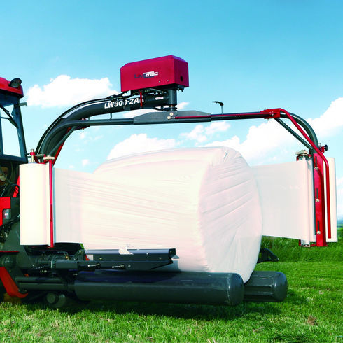 Individual bale wrapper - LW900-2AR - LIVEMAC CO., LTD - round / automatic