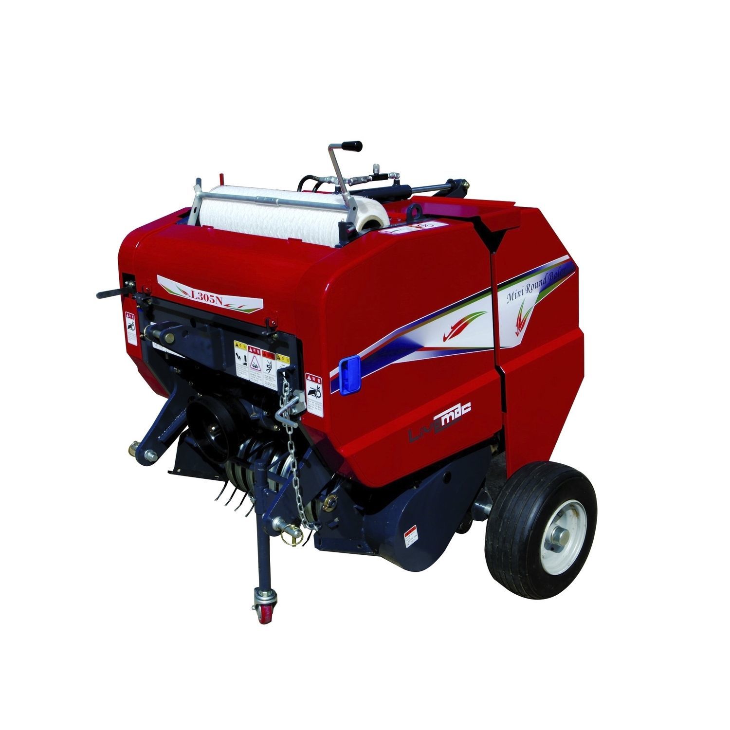 Small baler - L305 (Mini Baler) - LIVEMAC CO., LTD - round / fixed chamber
