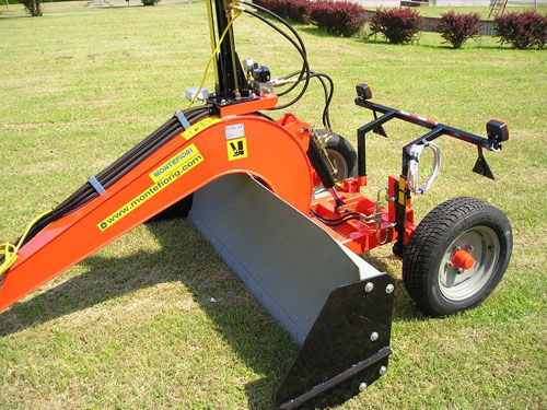 Field preparation leveler - LUCCIOLA - MONTEFIORI Srl - hydraulic