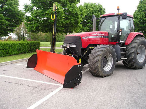 Field preparation leveler - MONTEFIORI Srl - hydraulic / front-end