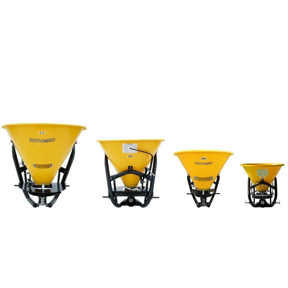 Mounted fertilizer spreader - POLY-HOP series - ROTOMEC SpA - solid ...