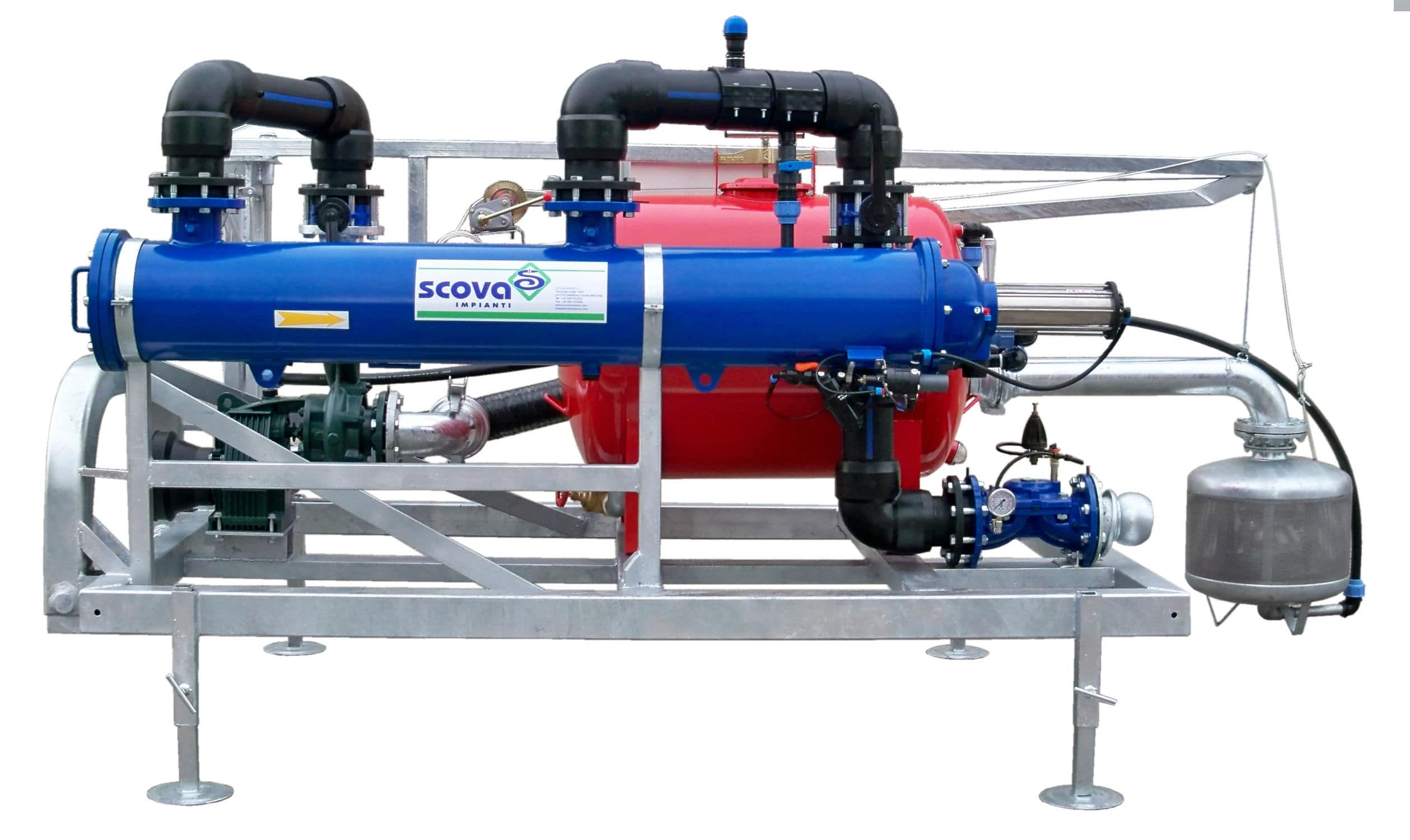 Cartridge irrigation filter - SCOVA IMPIANTI Srl - screen / metal ...