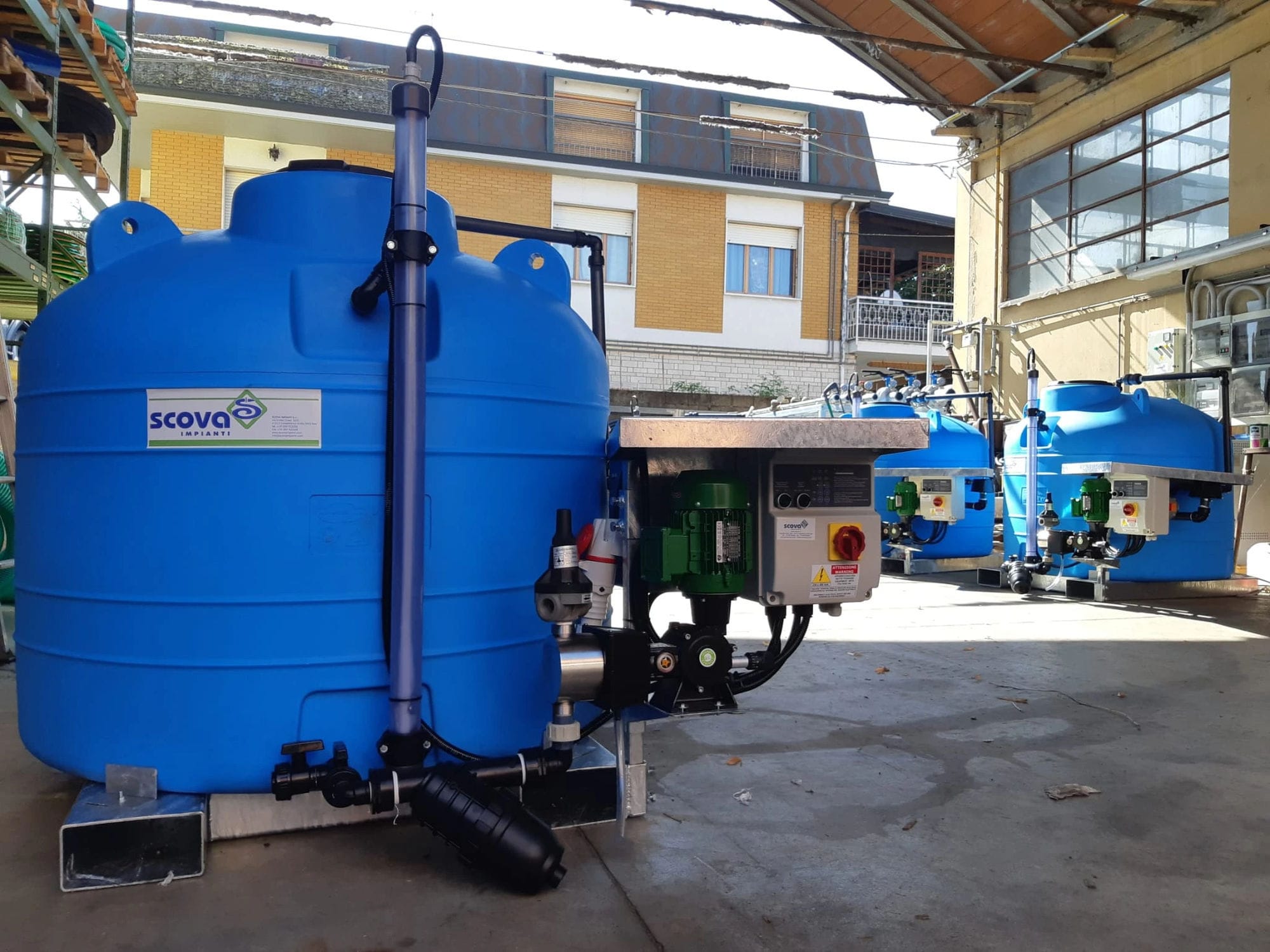 Fertigation system - SCOVA IMPIANTI Srl