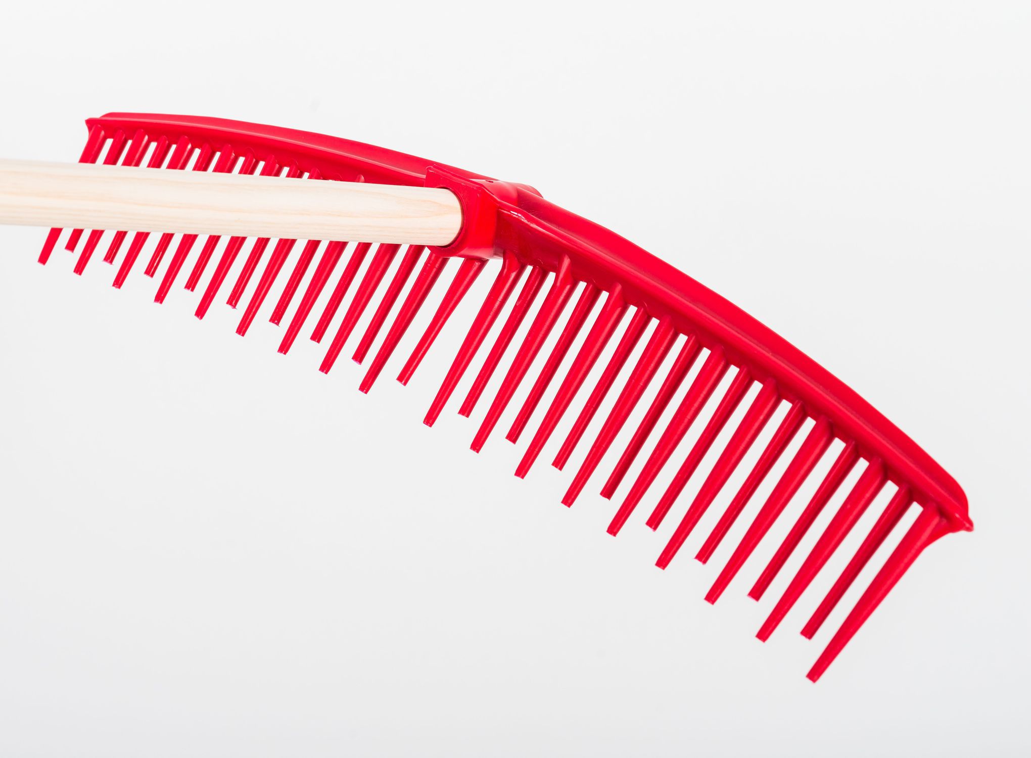 Hand rake with wooden handle - 004 - STEA Snc di Finazzi A.F. & C.