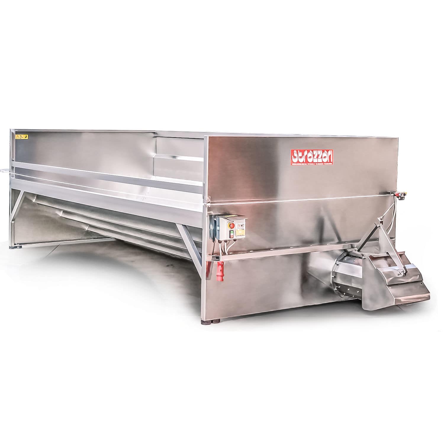 Grape receiving hopper - T4 - STRAZZARI Srl